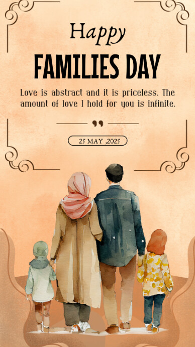 Happy family day Template | PosterMyWall