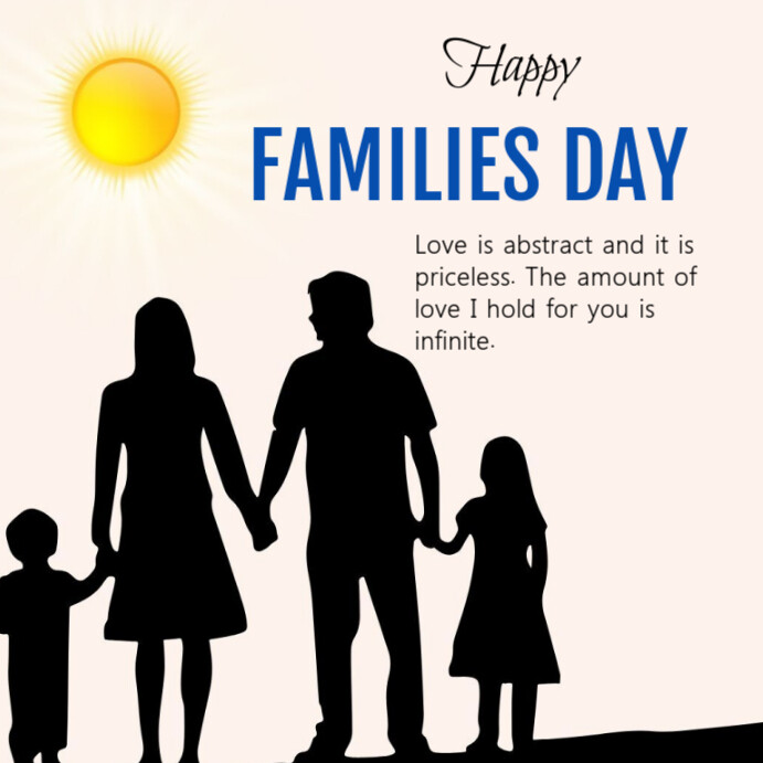 Happy family day Template | PosterMyWall