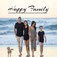 Happy Family Template | PosterMyWall