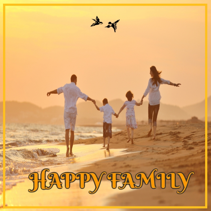 HAPPY FAMILY Template | PosterMyWall