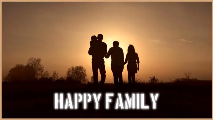 HAPPY FAMILY Template | PosterMyWall