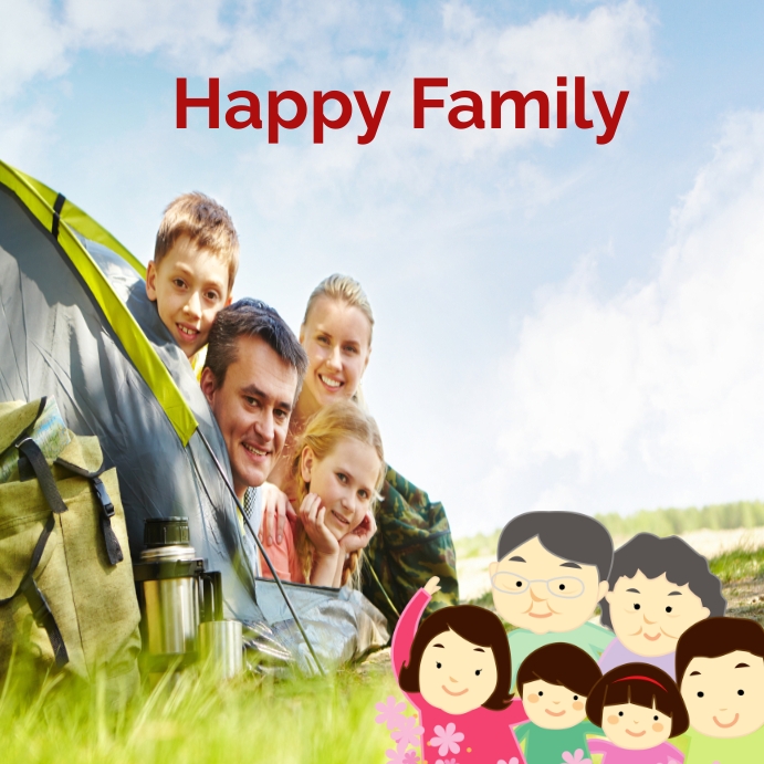 Copy of Happy Family | PosterMyWall