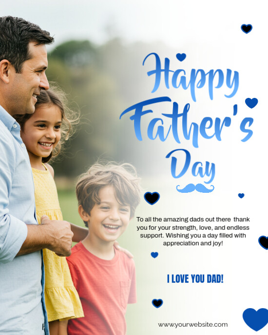 happy father's day 2025 Template | PosterMyWall