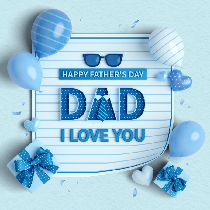 Happy Father's Day 2022 Template | PosterMyWall