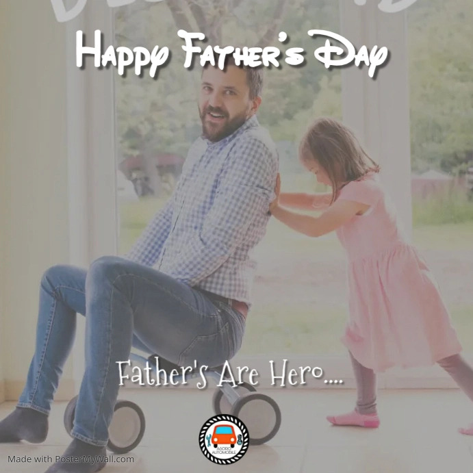 Copy of Happy Father's Day Anniversary Design (9) | PosterMyWall