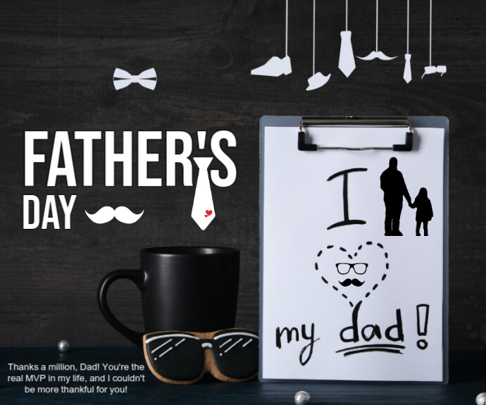 Happy father's day Template | PosterMyWall