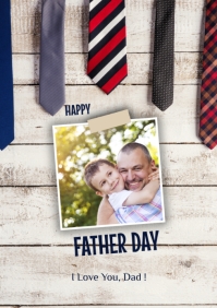 happy father day template | PosterMyWall