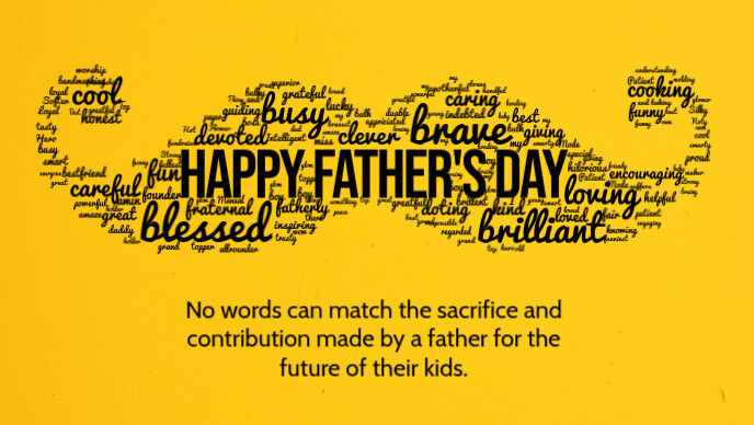 Copy of Happy Father's Day Messages Template | PosterMyWall