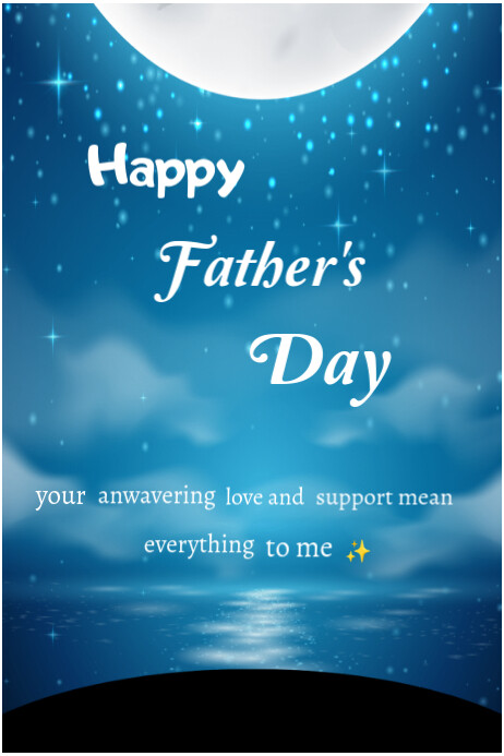 Happy Father's Day of 2025 Template | PosterMyWall