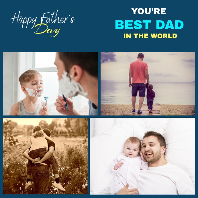 Copy of Happy father's day Post | PosterMyWall