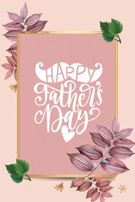 Happy Father's Day Poster Template | PosterMyWall