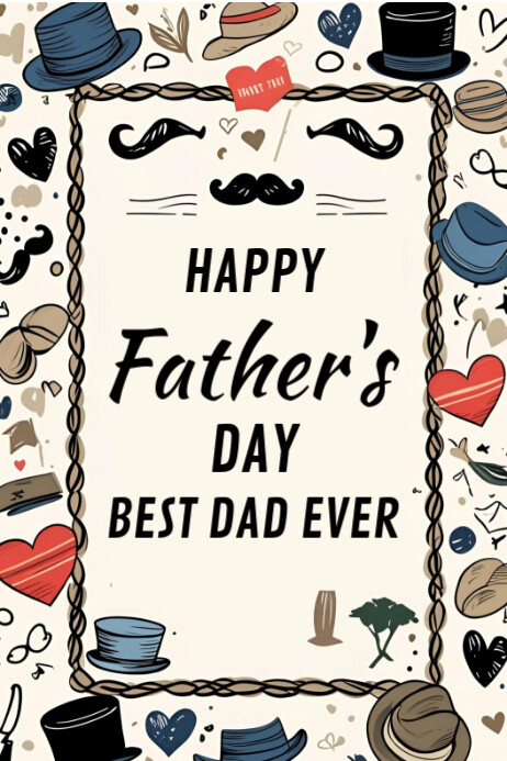 Happy father's day template 2025 | PosterMyWall