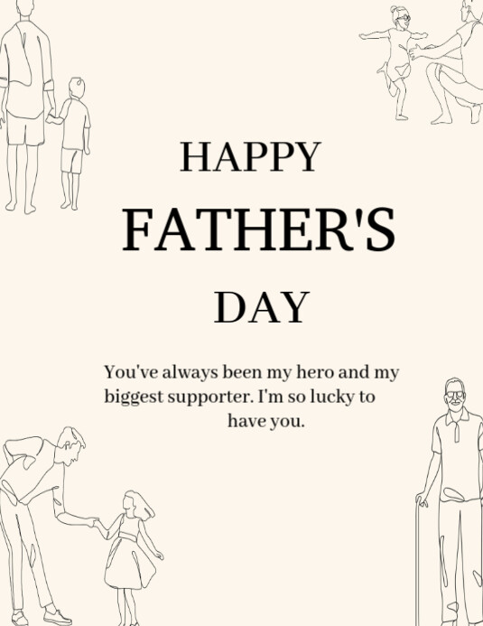 Happy father's day template 2025 | PosterMyWall