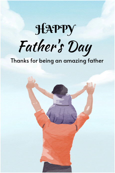 Happy father's day template 2025 | PosterMyWall