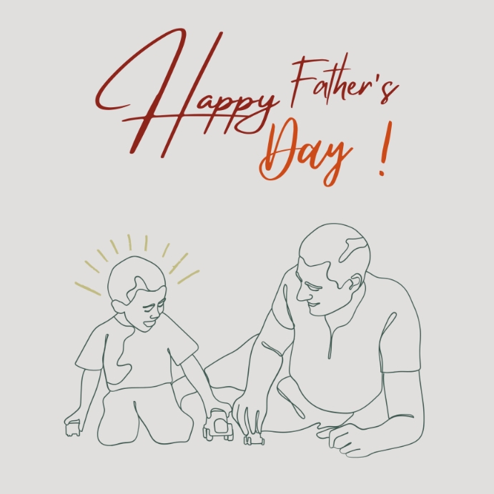 Copy of Happy father's day wishes post | PosterMyWall