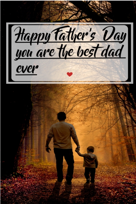 Happy Father's day.poster Template | PosterMyWall