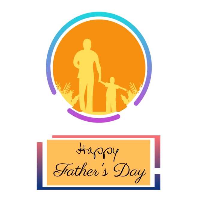 Happy father day design template | PosterMyWall