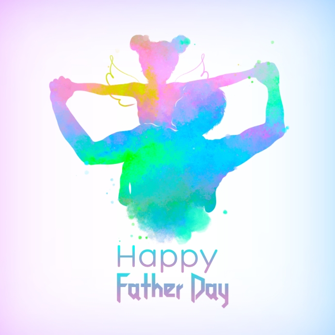 Plantilla de Happy father day design template | PosterMyWall