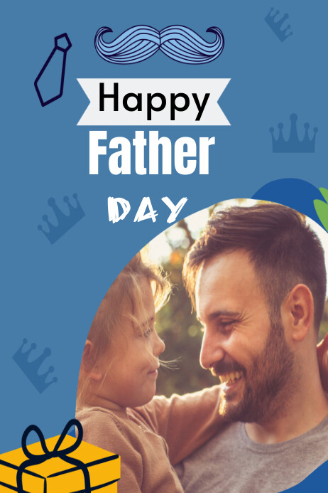 Happy Father Day Poster Template | PosterMyWall