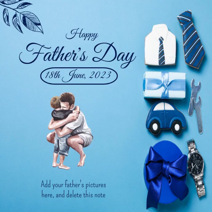 happy fathers day,mothers day greetings (1) Template | PosterMyWall