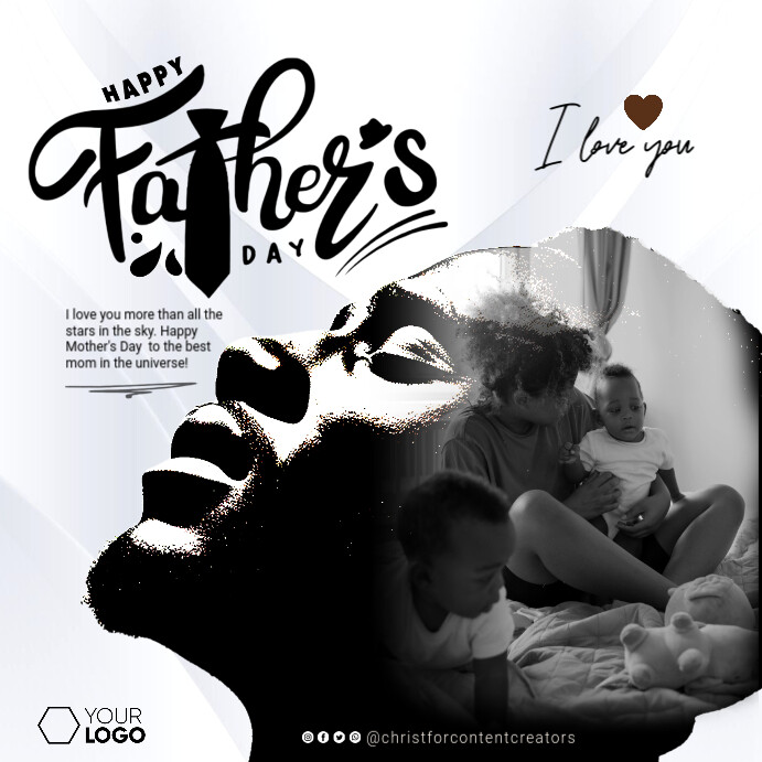 happy Fathers day Template | PosterMyWall
