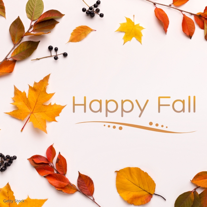 Happy First Day of Fall Template | PosterMyWall