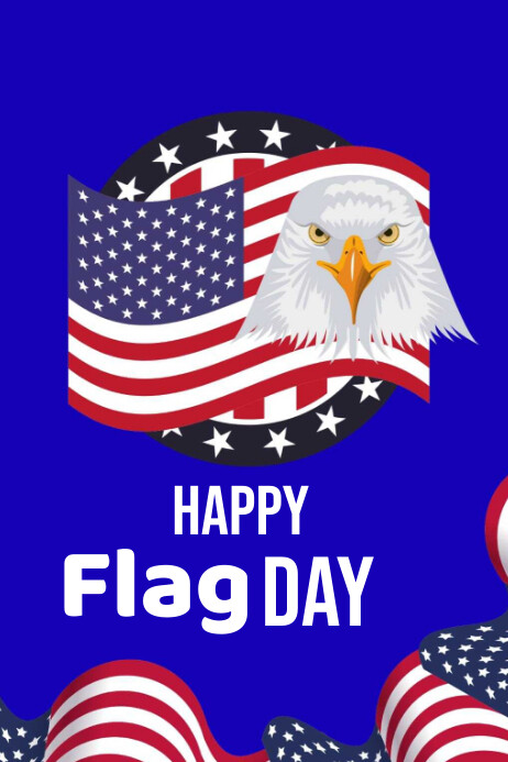 Copy of Happy flag day poster | PosterMyWall