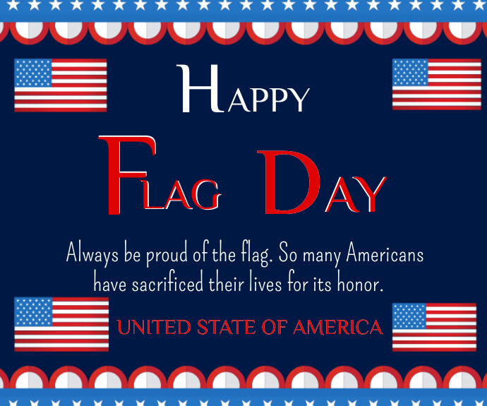 Copy of Happy Flag Day Template 2024 | PosterMyWall