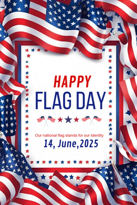 Copy of Happy Flag day template 2025 | PosterMyWall