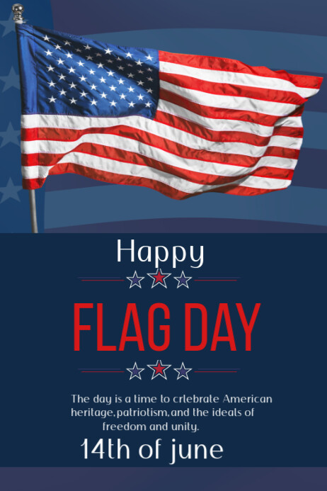 Copy of Happy flag day template 2025 | PosterMyWall