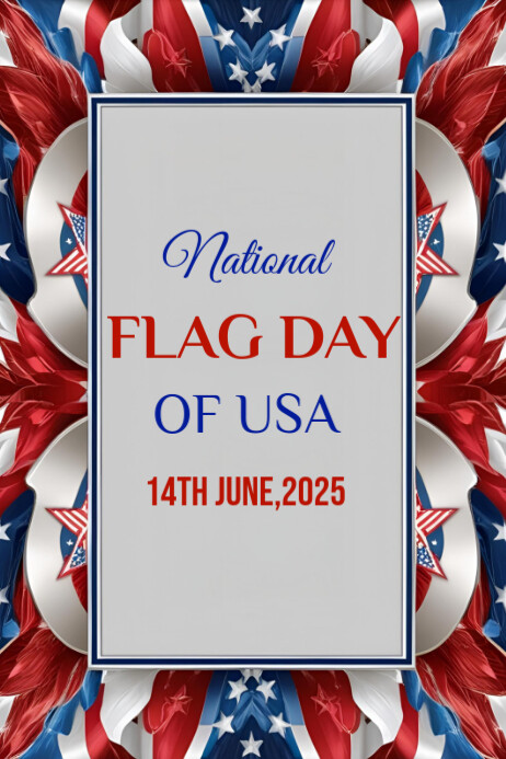 Copy of Happy Flag Day Template 2025 | PosterMyWall