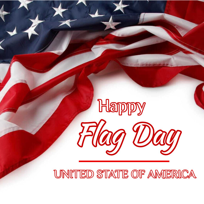 Happy flag day template instagram post | PosterMyWall