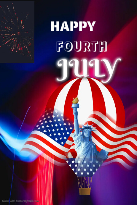 Happy Fourth of July Template | PosterMyWall