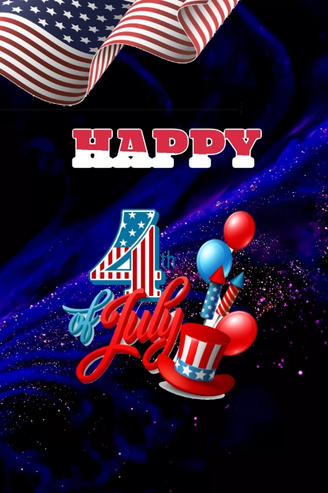 Happy Fourth of July Template | PosterMyWall