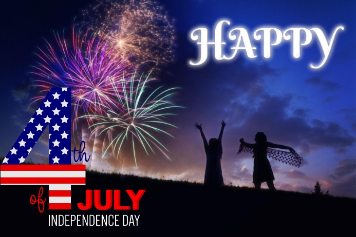 Happy Fourth of July Template | PosterMyWall