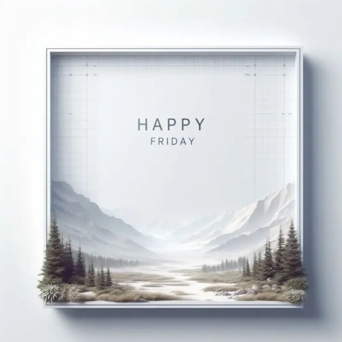 Plantilla de Happy Friday | PosterMyWall