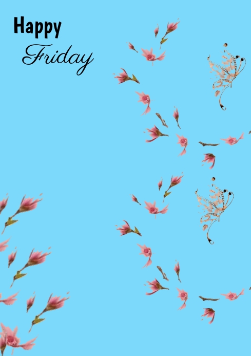 happy friday Template | PosterMyWall