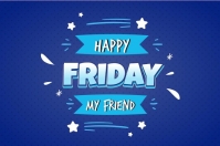 Happy Friday Template | PosterMyWall