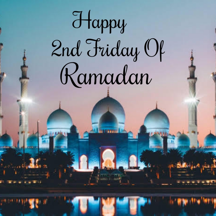 Modèle Happy Friday Ramadan | PosterMyWall