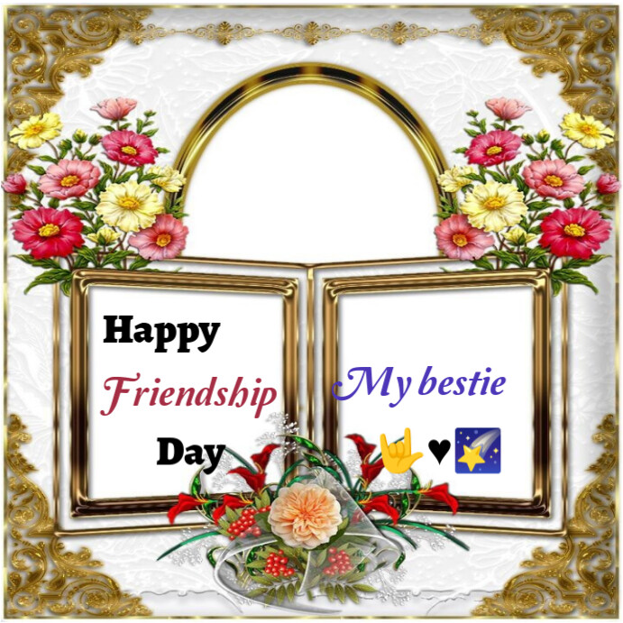 Happy friend ship Template | PosterMyWall