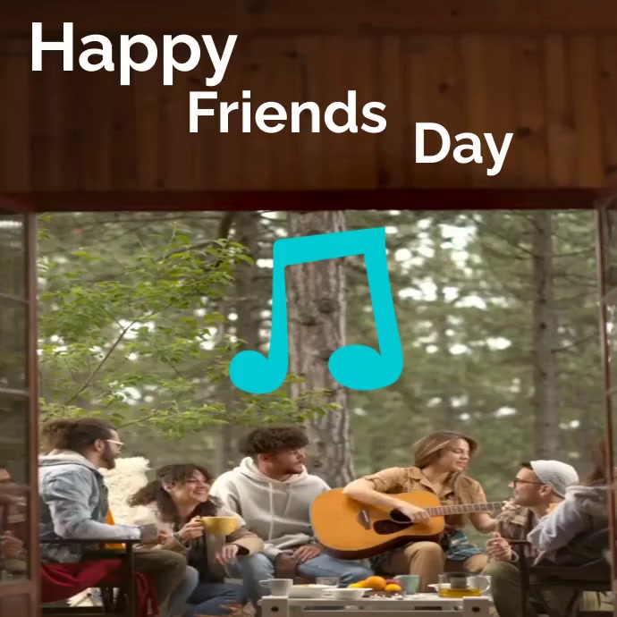 Happy friends day Template | PosterMyWall