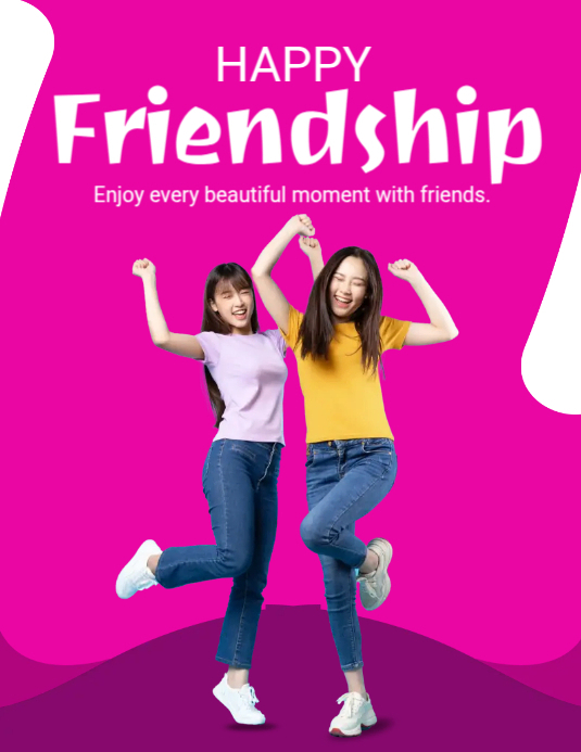 Copy of Happy Friends Day Template | PosterMyWall