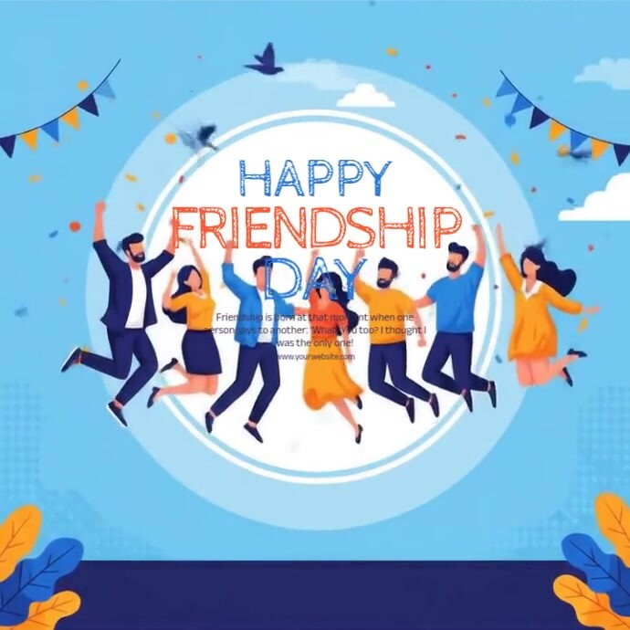 Happy Friendship Day Instagram Post Template | PosterMyWall