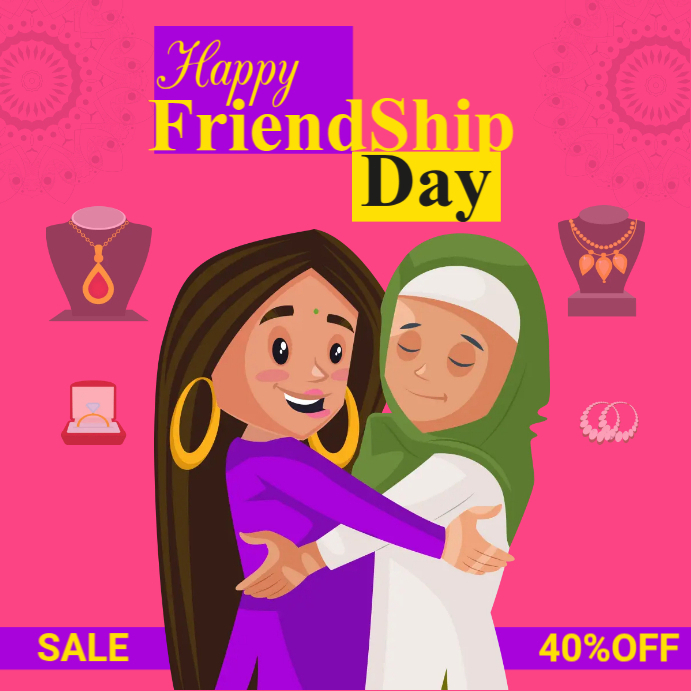 Happy Friendship Instagram Template | PosterMyWall