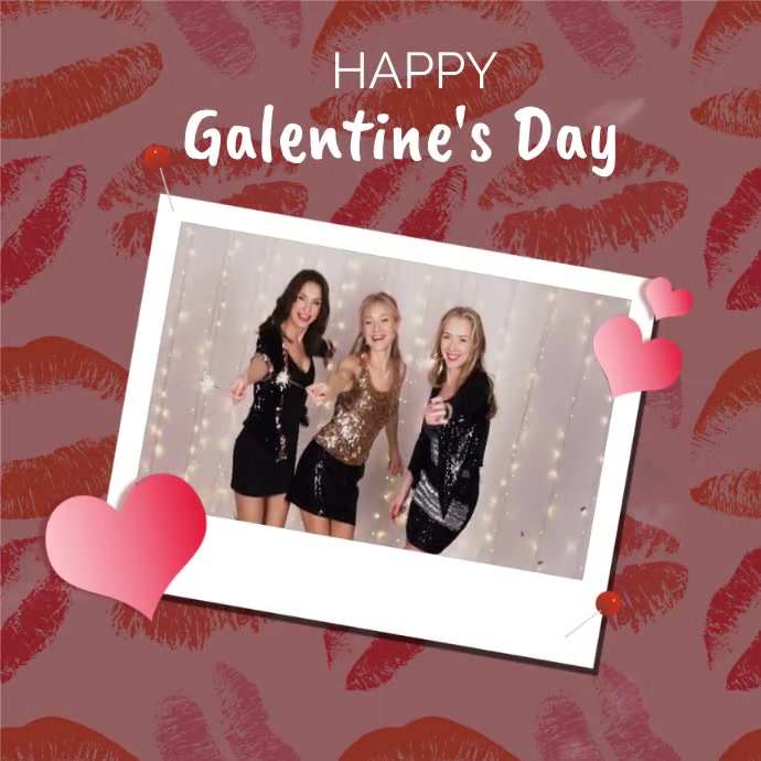 happy Galentine's day Template | PosterMyWall