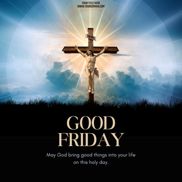 Happy Good Friday Template | PosterMyWall
