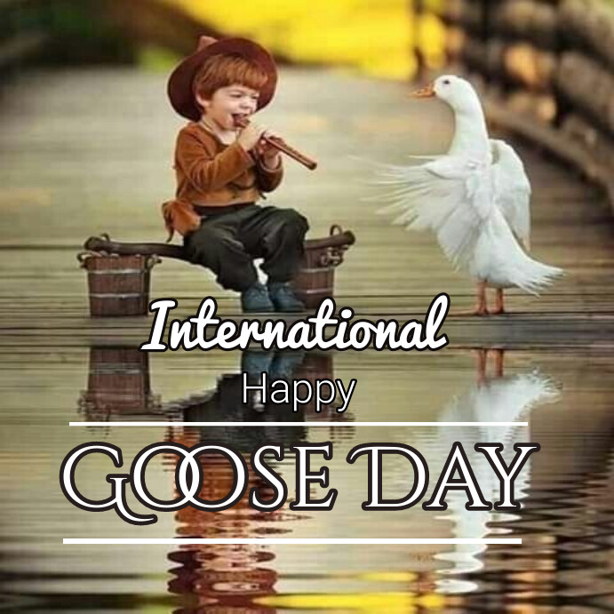 Plantilla de Happy goose day instagram post | PosterMyWall