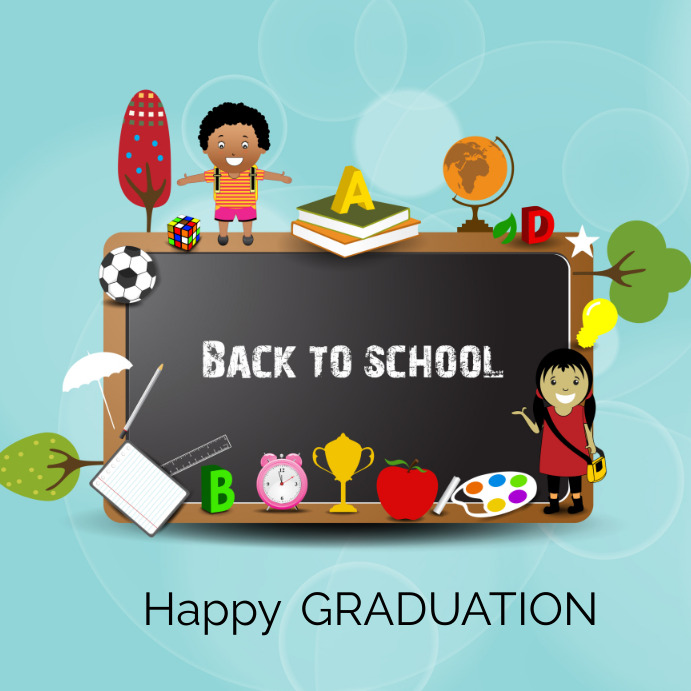 Happy Graduation Template | PosterMyWall