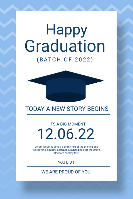 happy graduation Template | PosterMyWall