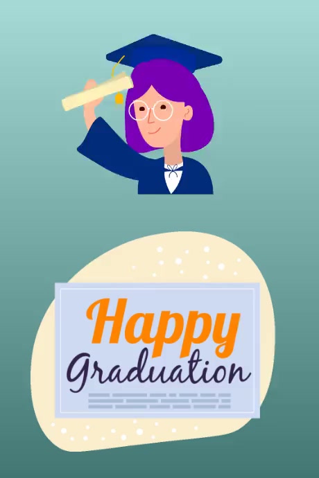 Happy graduation Template | PosterMyWall